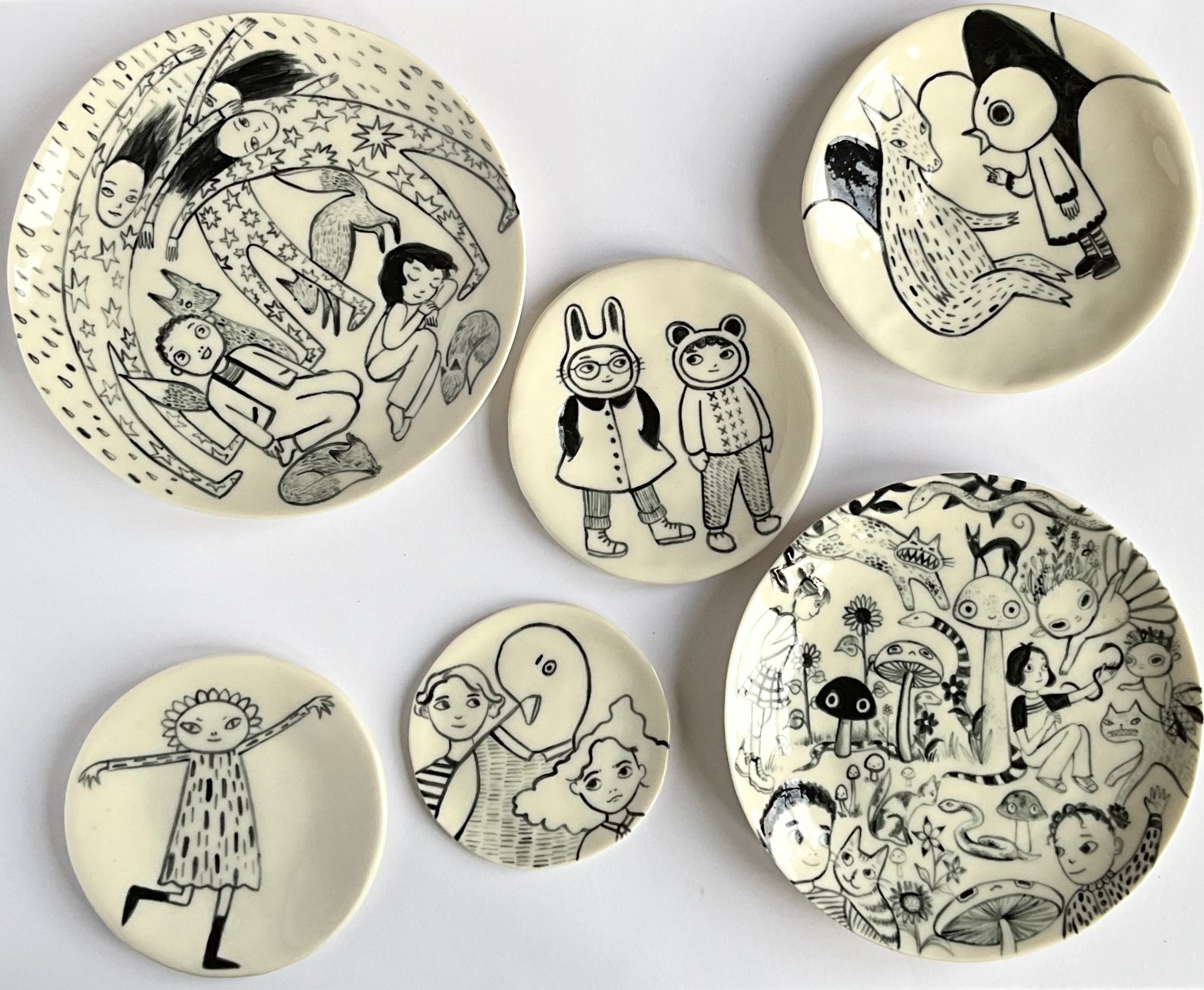 Character Plates – Camden Clay